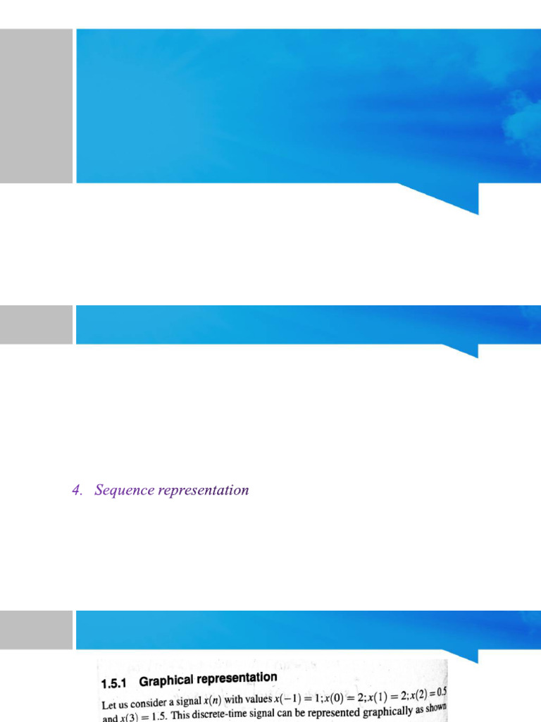 2a. Discrete Time Signals | PDF
