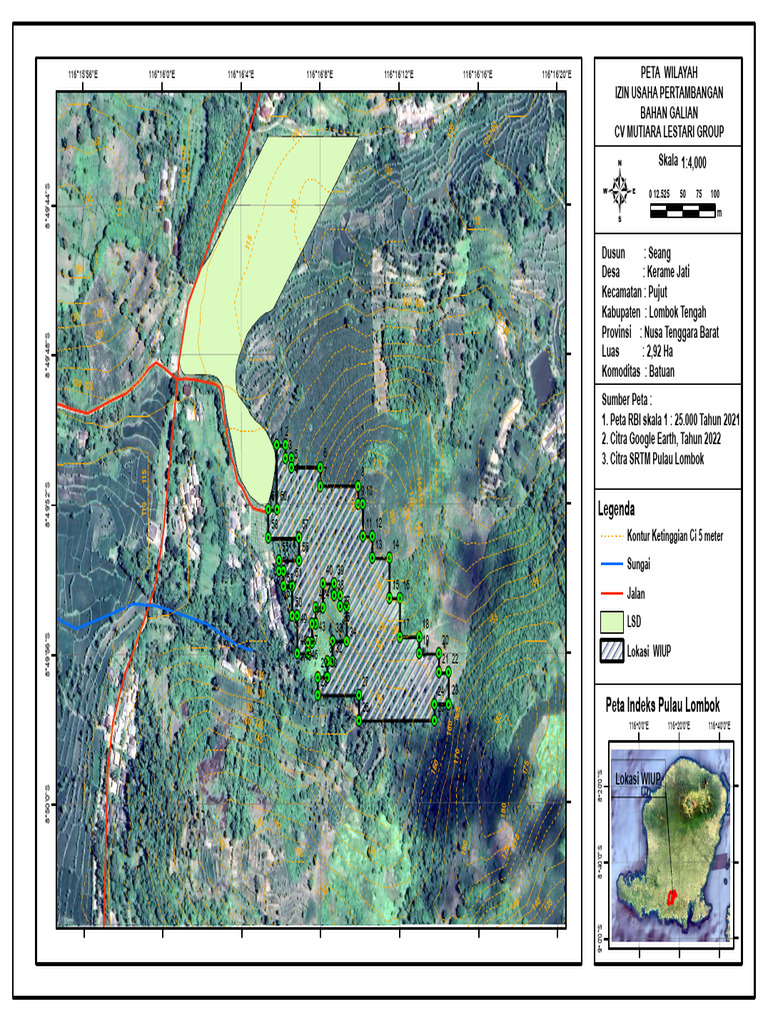 PETA WILAYAH CV MLG Andalalin | PDF