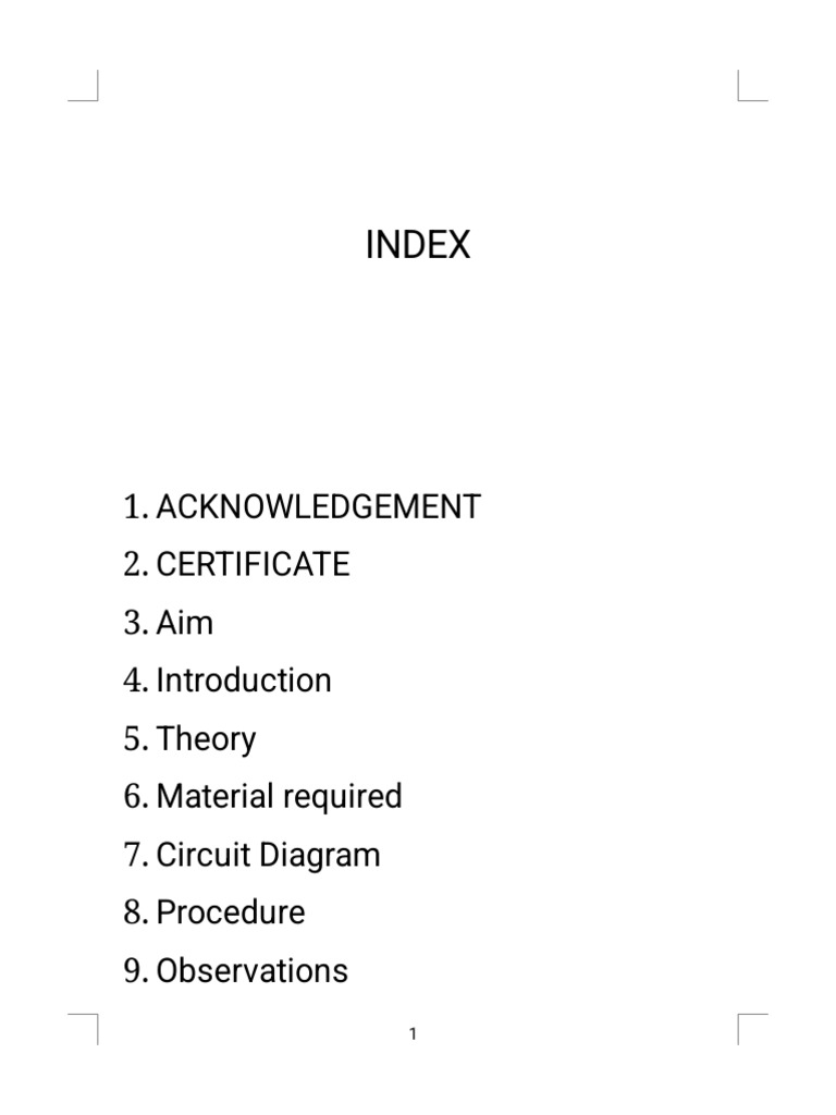 Investigatory Project LDR | PDF | Physical Quantities | Electrical ...