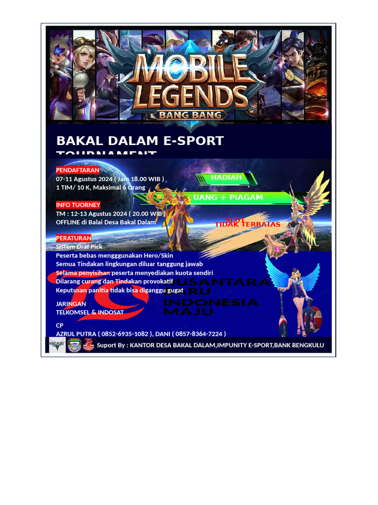 UNDANGAN MLBB | PDF