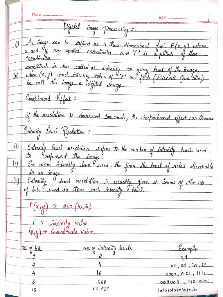 DIP Notes (Rishi Sir) | PDF