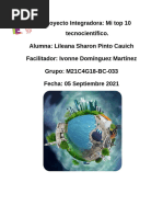 Proyecto Integrador Modulo 21 Prepa en Linea Sep | PDF