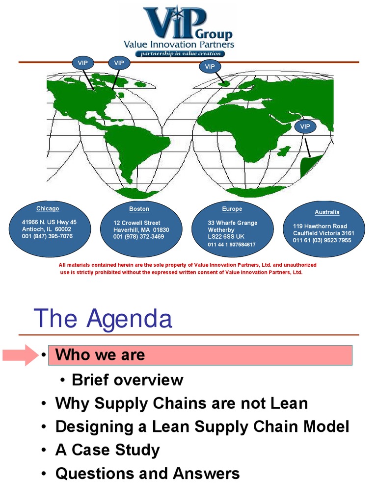 Lean Supply Chain Management | Download Free PDF | Six Sigma | Lean ...