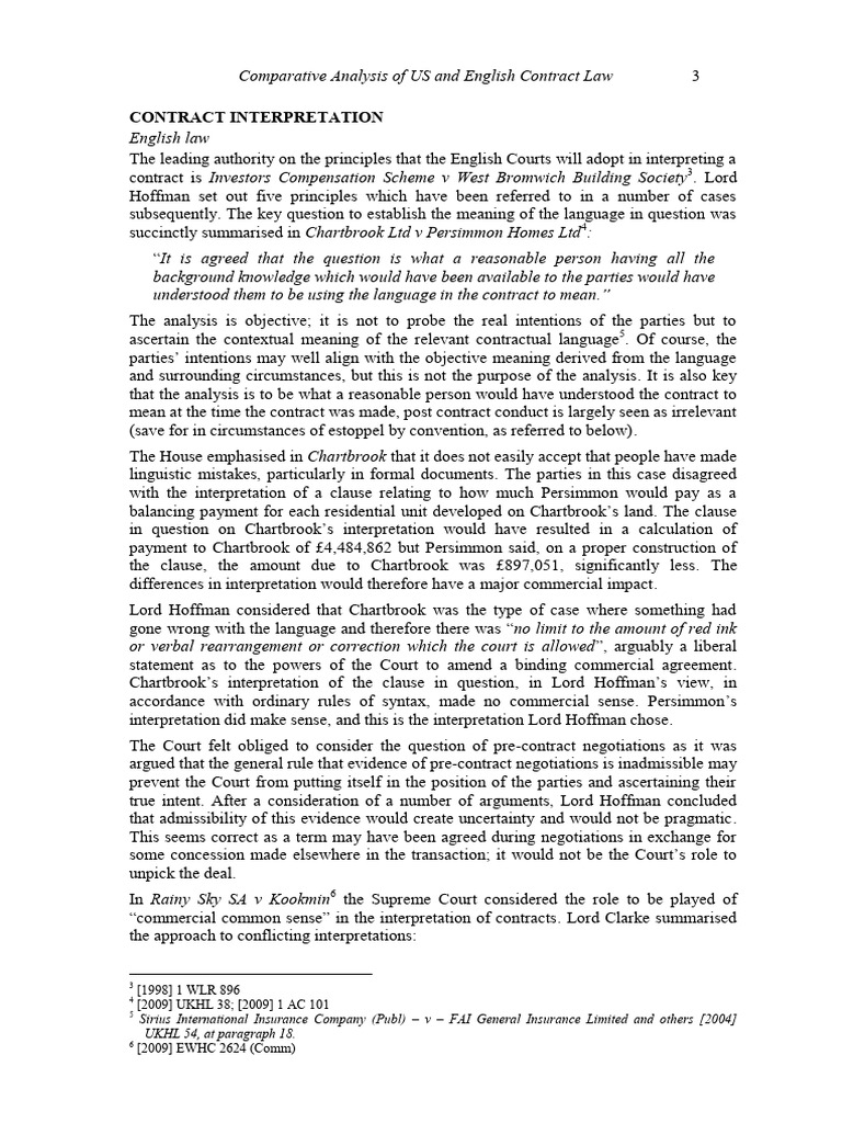 contractinter | PDF | Civil Law (Legal System) | Business Law