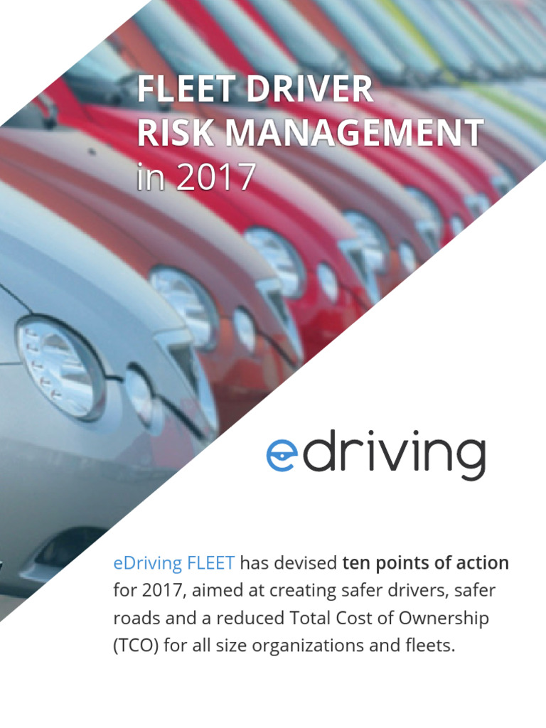 Edriving Guide Fleet Driver Risk Management 2017 For Bobit | PDF | Risk ...