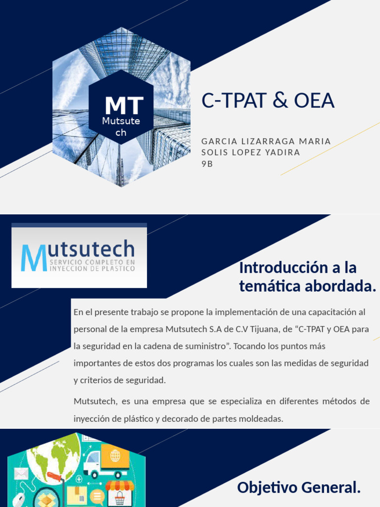 C-TPAT & OEA | PDF | La seguridad informática | Seguridad