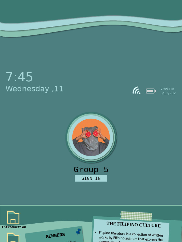 Group5 - The Fiipino Culture | PDF | Poetry