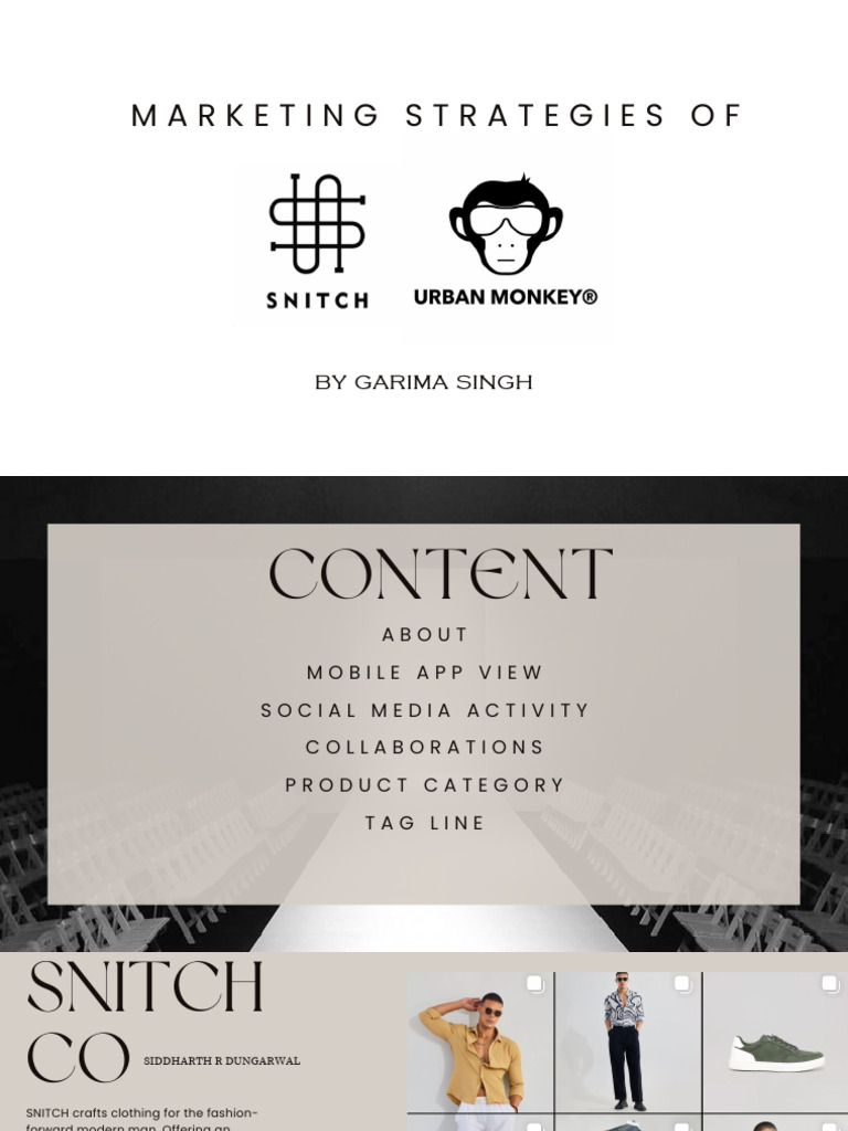 Snitch monkey MARKETING STRATEGY AND TRENDS | PDF