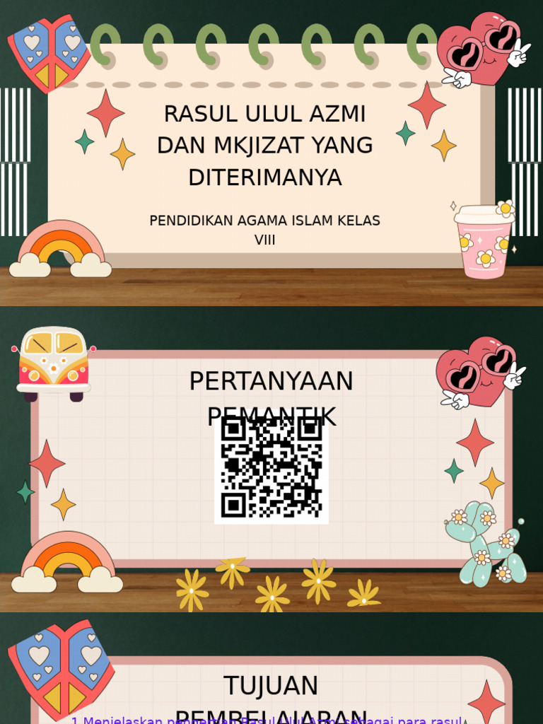 Rasul Ulul Azmi untuk Siswa Kelas VIII | PDF