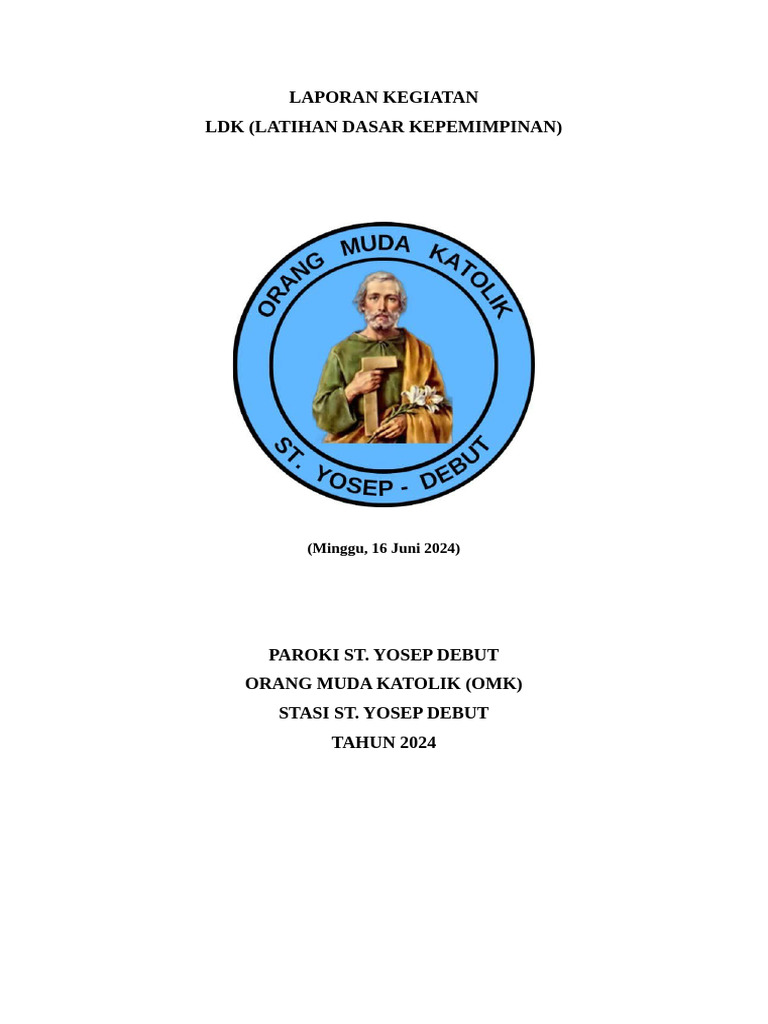 Laporan Kegiatan LDK | PDF