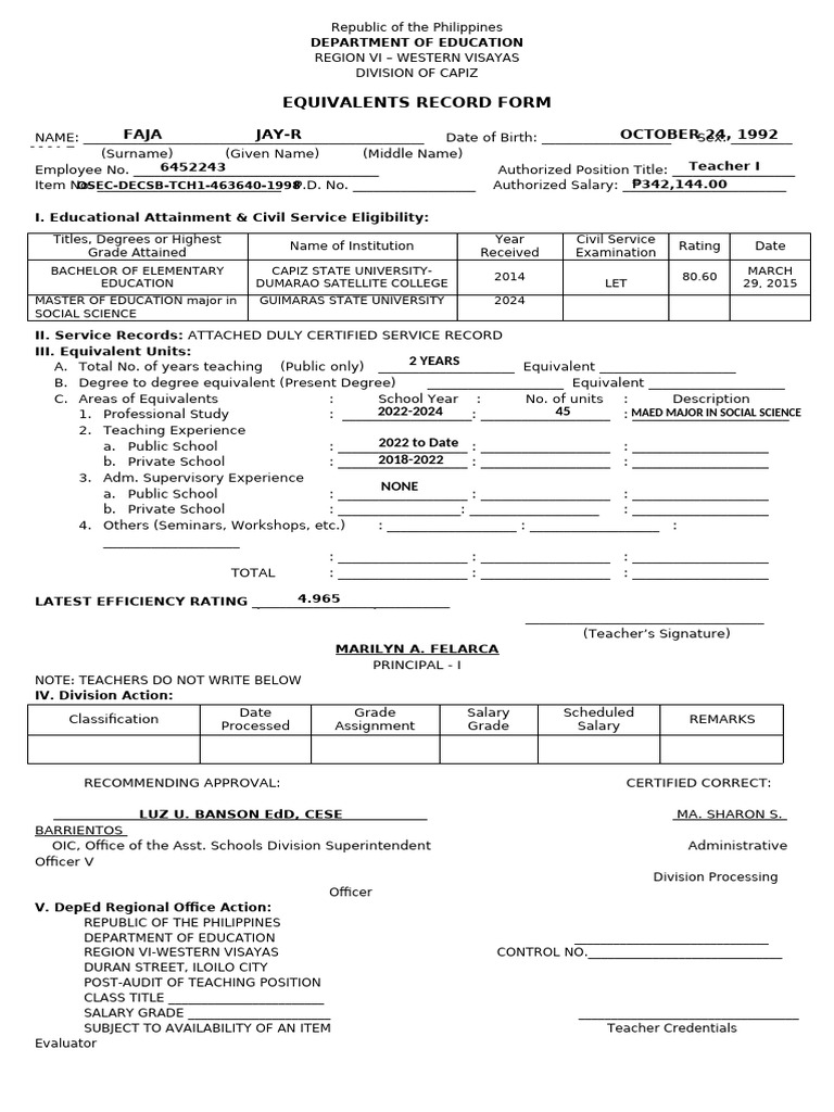 ERF 2025 NEW | PDF | Teachers