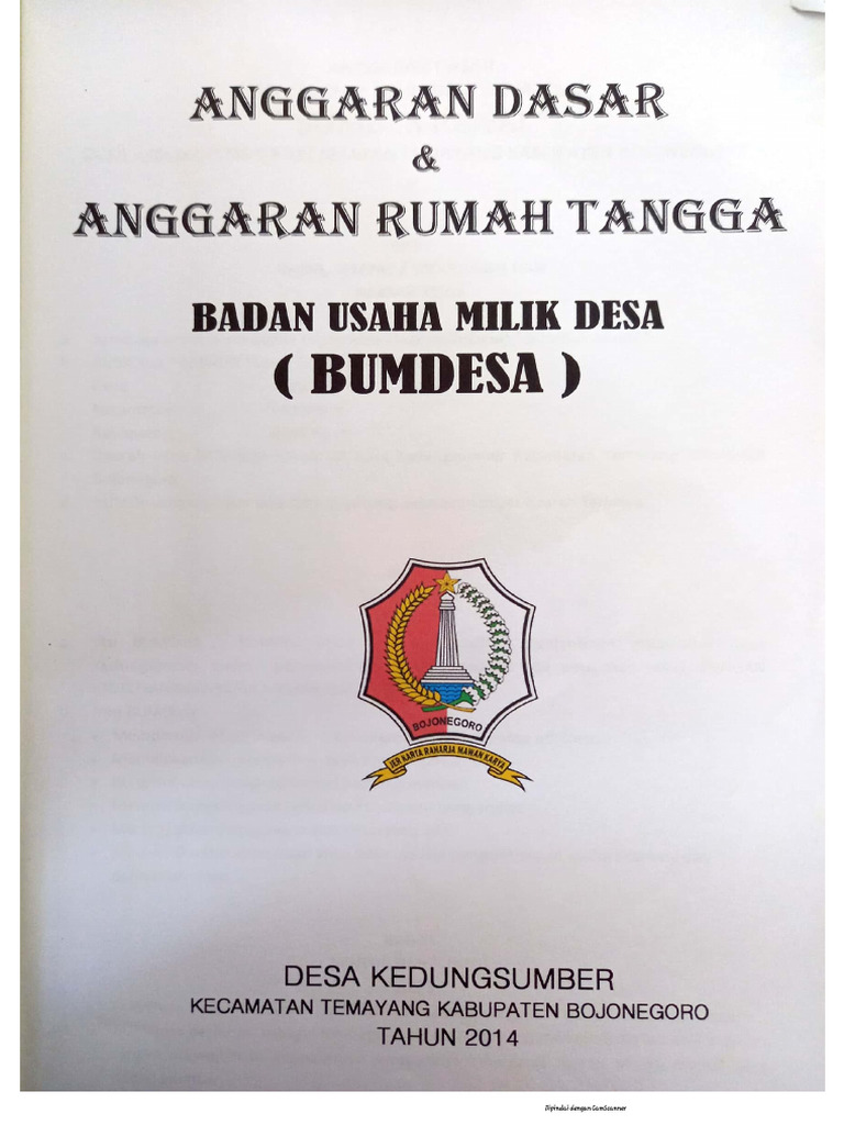 Ad Art Bumdes 1 | PDF