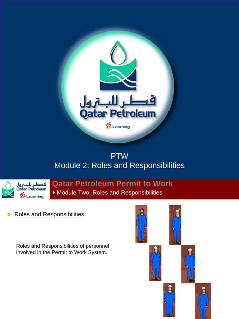 PTW - SB - Module 2 Roles & Responsibilities | PDF | Fires | Firefighting