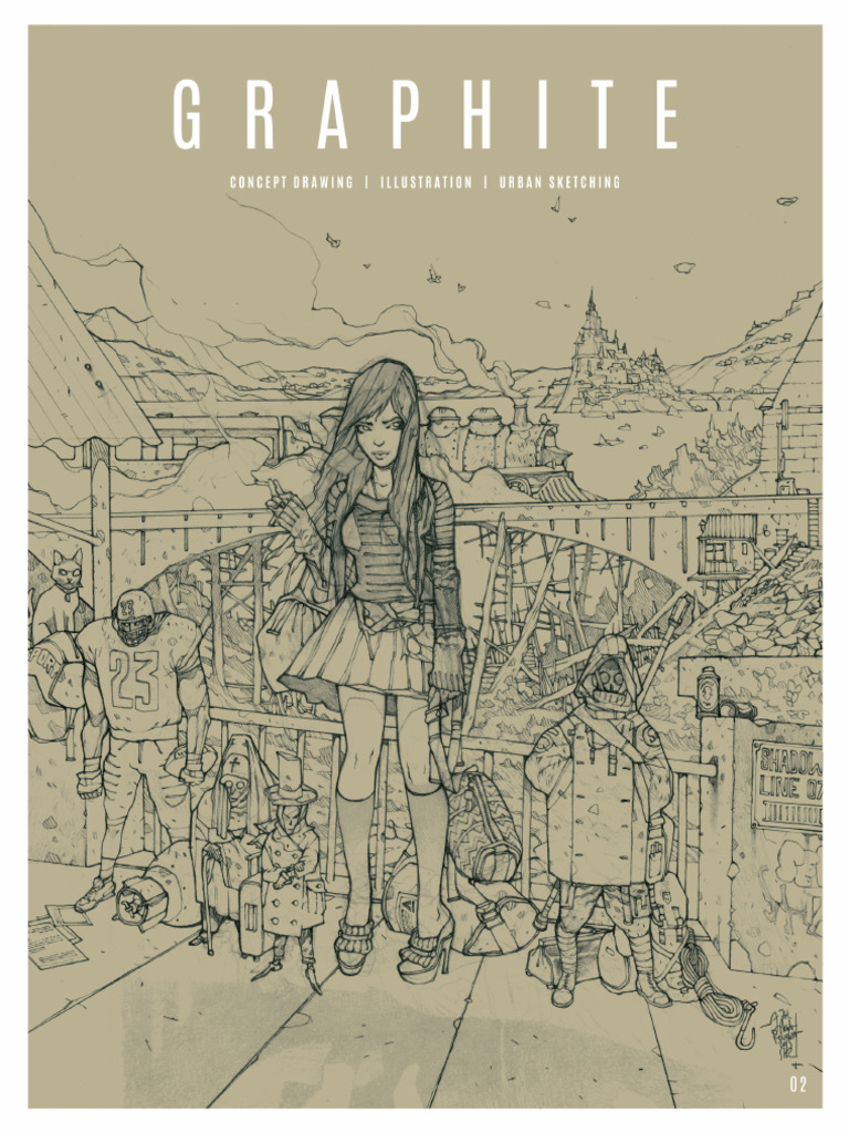 GRAPHITE Magazine Issue Two Overview | PDF | Pencil | Drawing