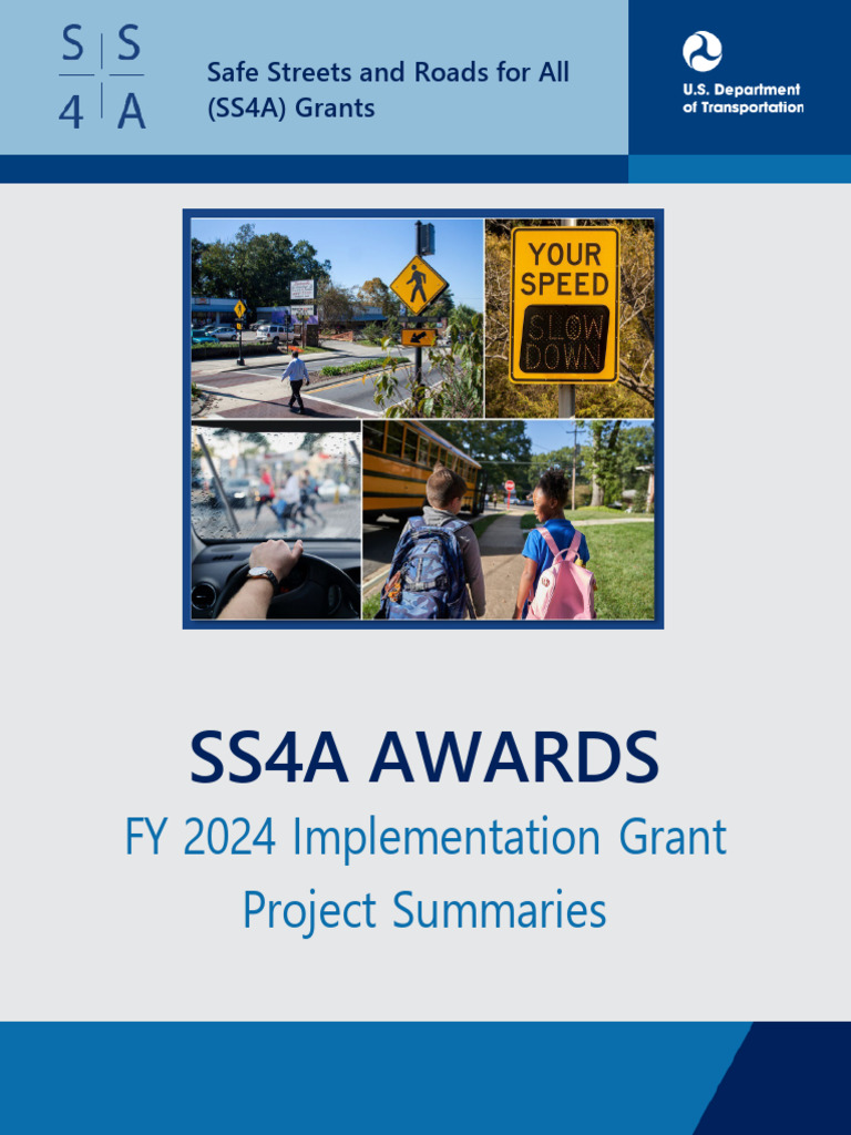 SS4A FY24 Implementation Grant Project Summaries | PDF | Road Traffic ...