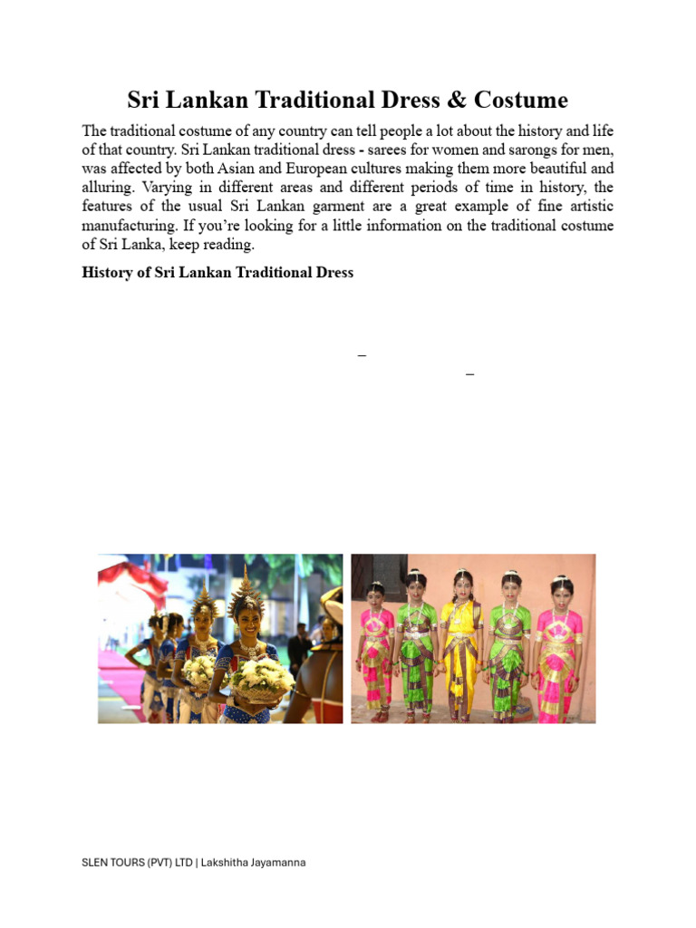 SL Costumes | PDF | Clothing | Dress