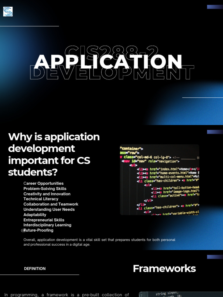 Importance of Application Development Skills | PDF | Cross Platform ...