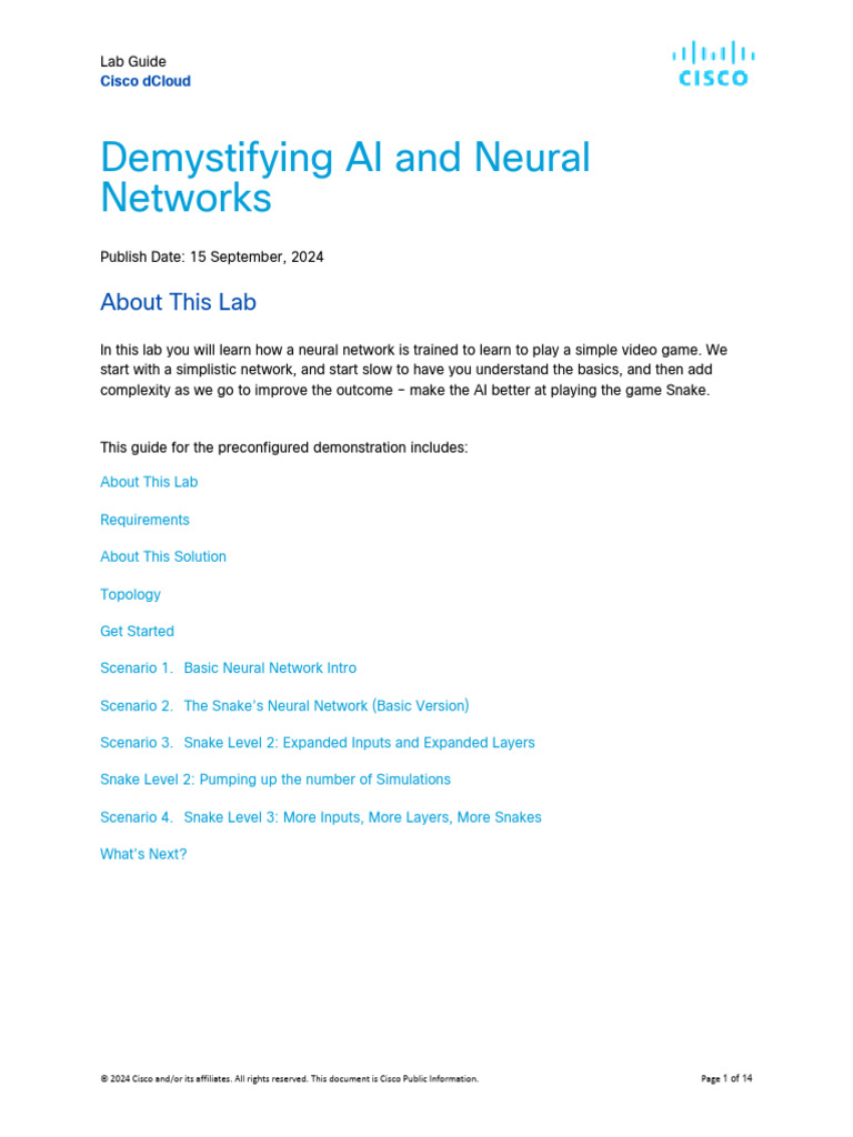 Demystifying Ai and Neural Networks Guide | PDF | Artificial Neural Network | Artificial ...
