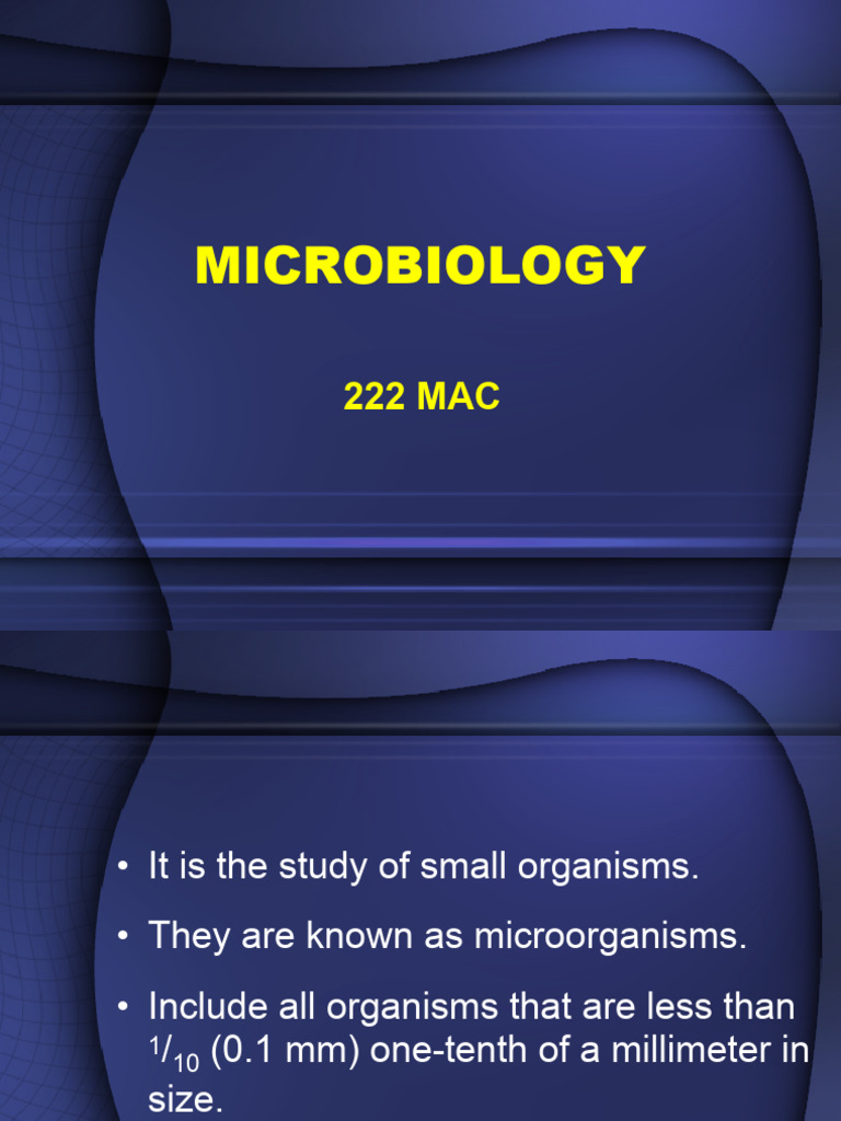 Introduction to Microbiology Basics | PDF