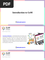 GeM Handbook | PDF | Procurement | Audit