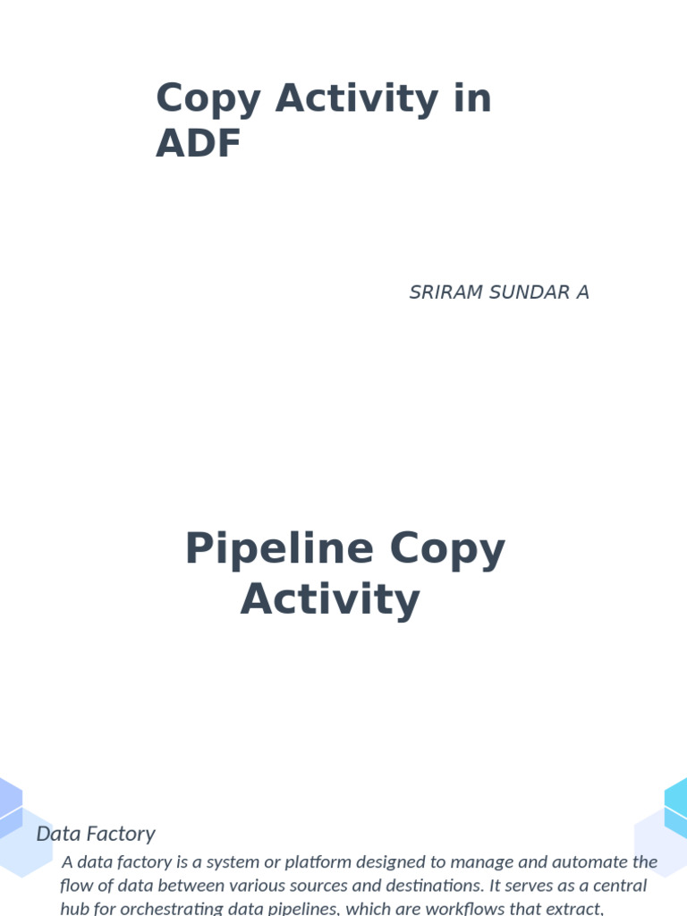 Copy Activity In Adf Pdf Microsoft Sql Server Databases