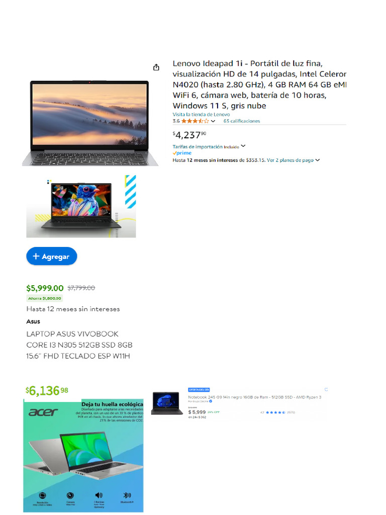 Recomendaciones Calidad Precio Laptop 2025 | PDF | Personal Computers ...