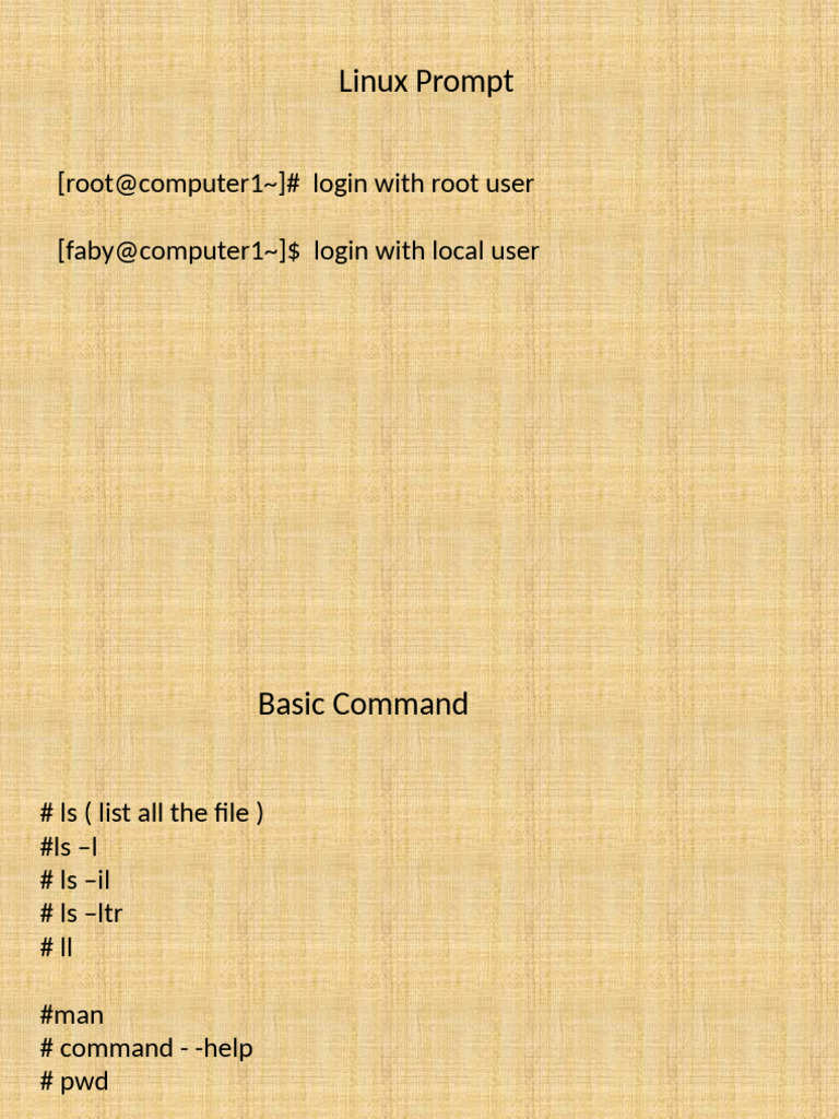 Essential Linux Command Guide | PDF