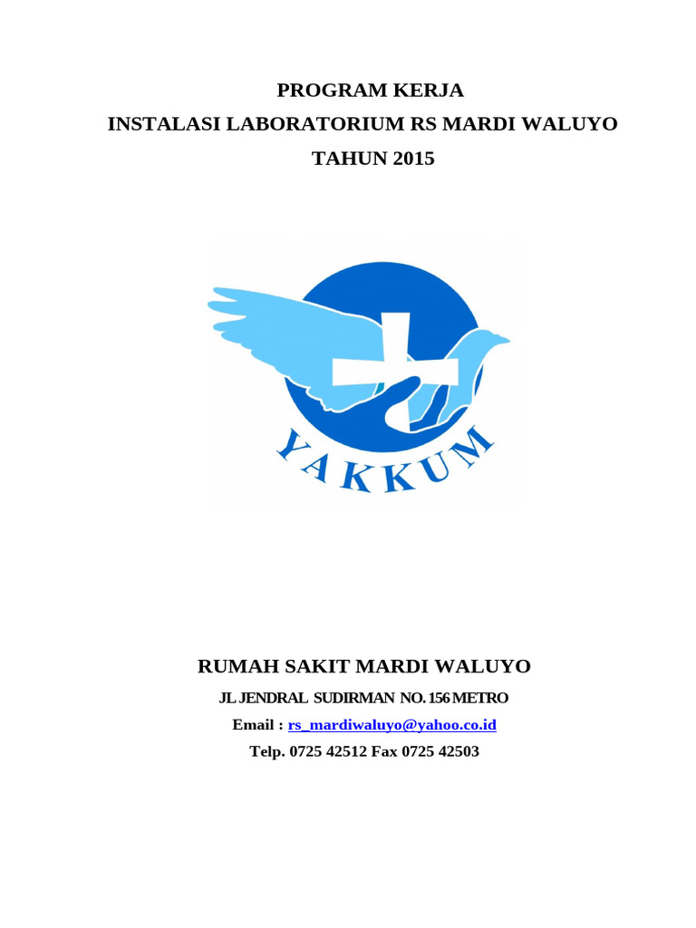 Program Kerja Cover Pdf