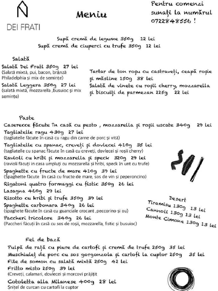 meniu-dei-frati | PDF