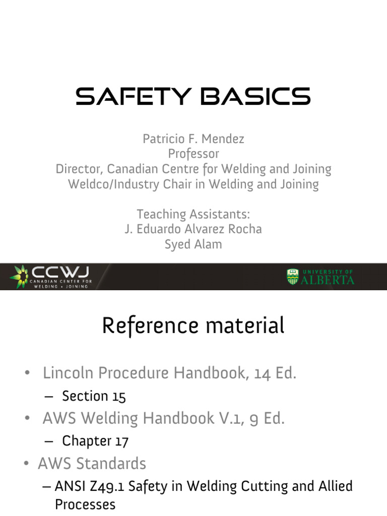 SAF_Safety | PDF | Ultraviolet | Welding