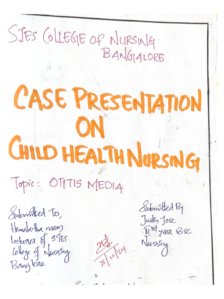 Case Presentation | PDF