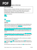 Salaried GP Contract & Offer Letter Guide | PDF | National Health ...