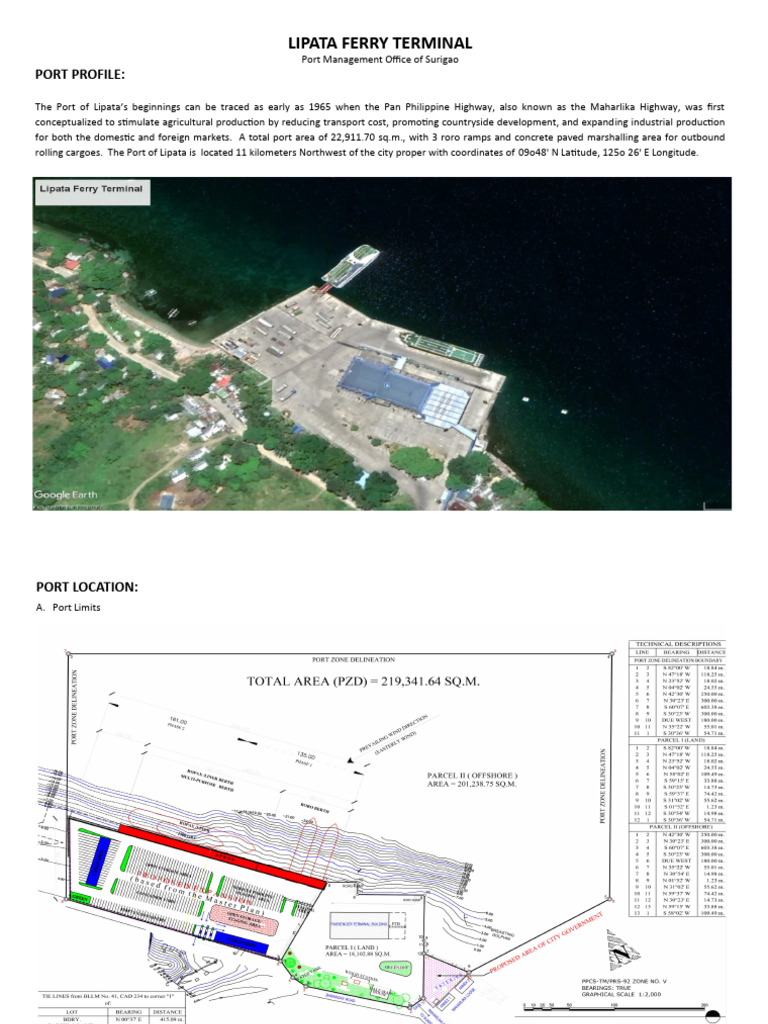 3. Lipata pORT pROFILE | PDF | Physical Geography | Earth Sciences