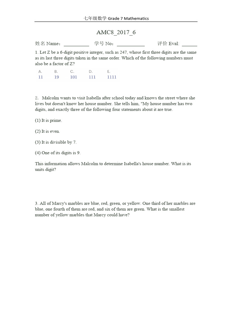 AMC8_2017_6 | PDF
