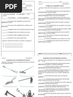 Gardening Crossword | PDF | Mulch | Botany