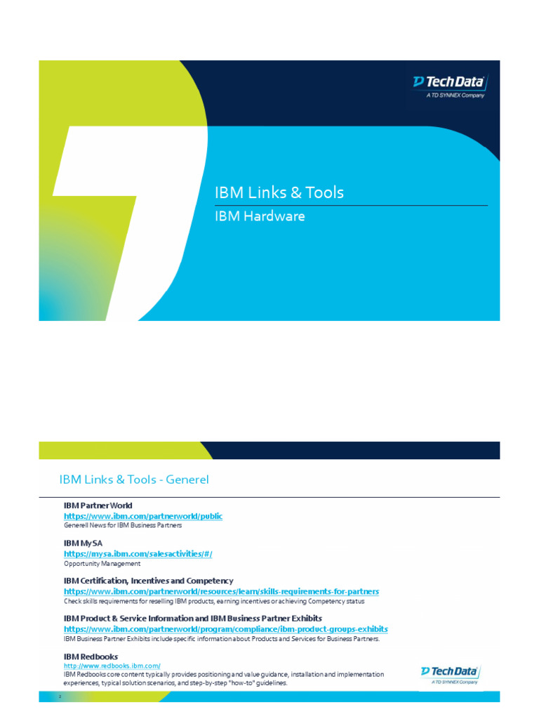 Blog Links Tools IBM Hardware 12 2021 Englisch | PDF | Ibm | Computer Data