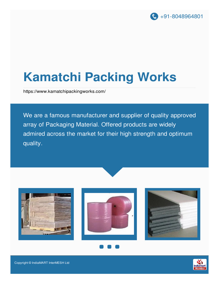 kamatchi-packing-works | PDF | Industrial Processes | Business Process