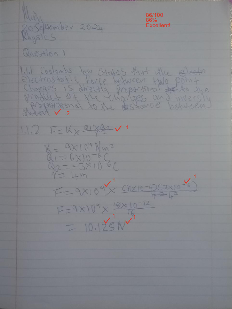 Grade 11 Physical Science Term 3 Notes | PDF