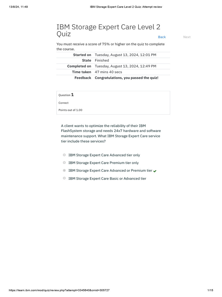 IBM Storage Expert Care Overview | PDF | Hard Disk Drive | Computer ...