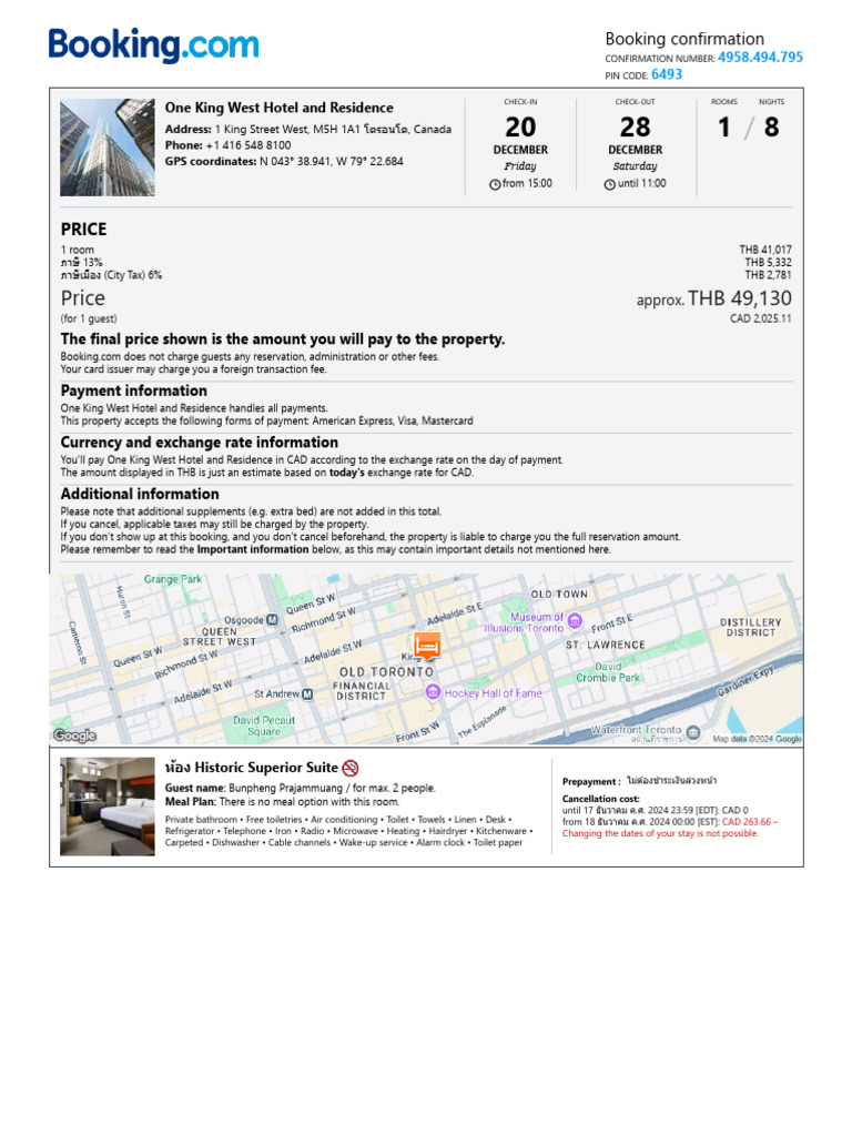 Booking | PDF | Payments | Visa Inc.