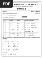 Math IEB Formula Sheet | PDF