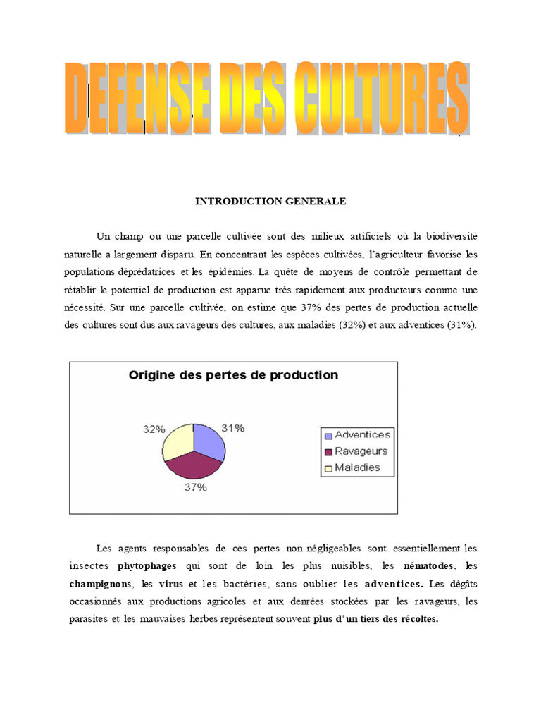 Pesticides et protection des cultures | PDF | Phytovirus | Virus