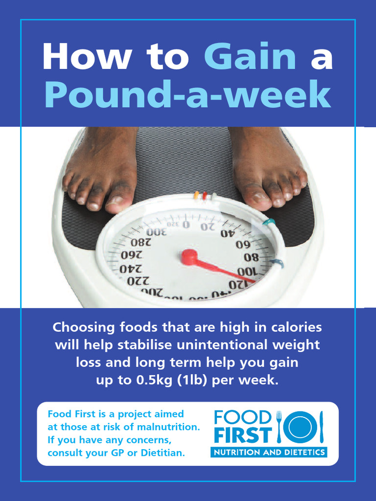How To Gain Pound A Week | PDF | Dieting | Weight Loss