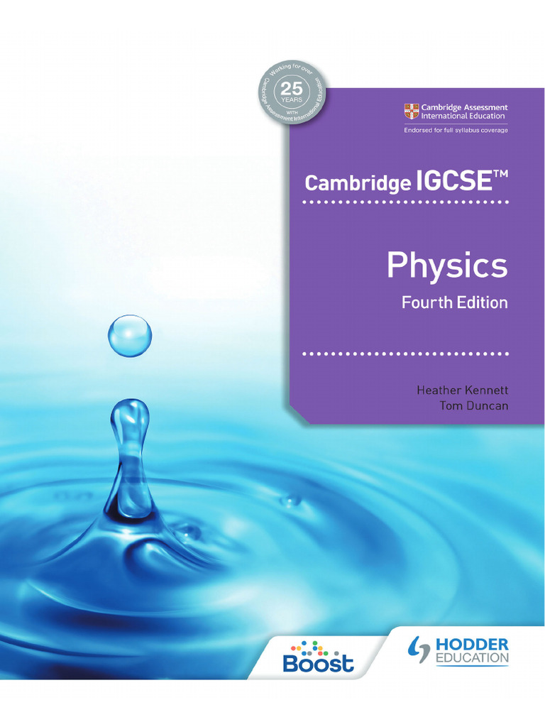 CIE IGCSE Physics Coursebook 4th Edition | PDF | Waves | Reflection (Physics)