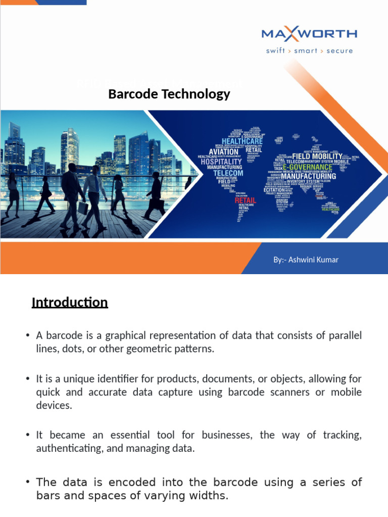 Maxworth Barcode Technology | PDF | Barcode | Image Scanner