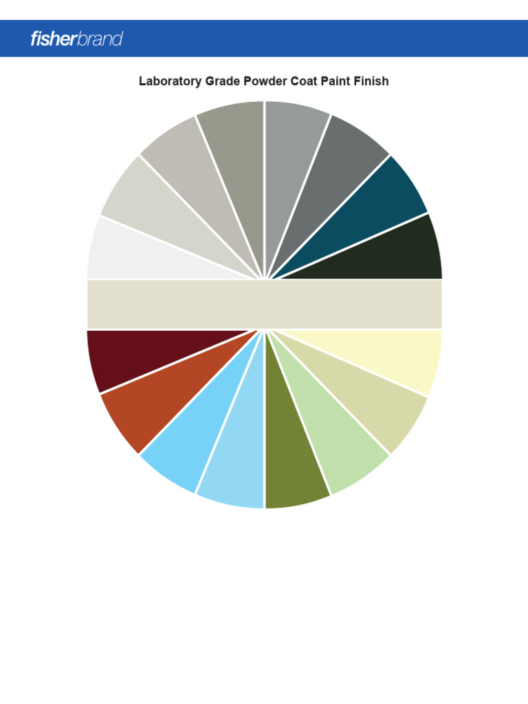Fisherbrand Standard Color Chart | PDF