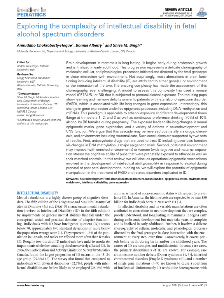FAS | PDF | Epigenetics | Hypothalamic–Pituitary–Adrenal Axis
