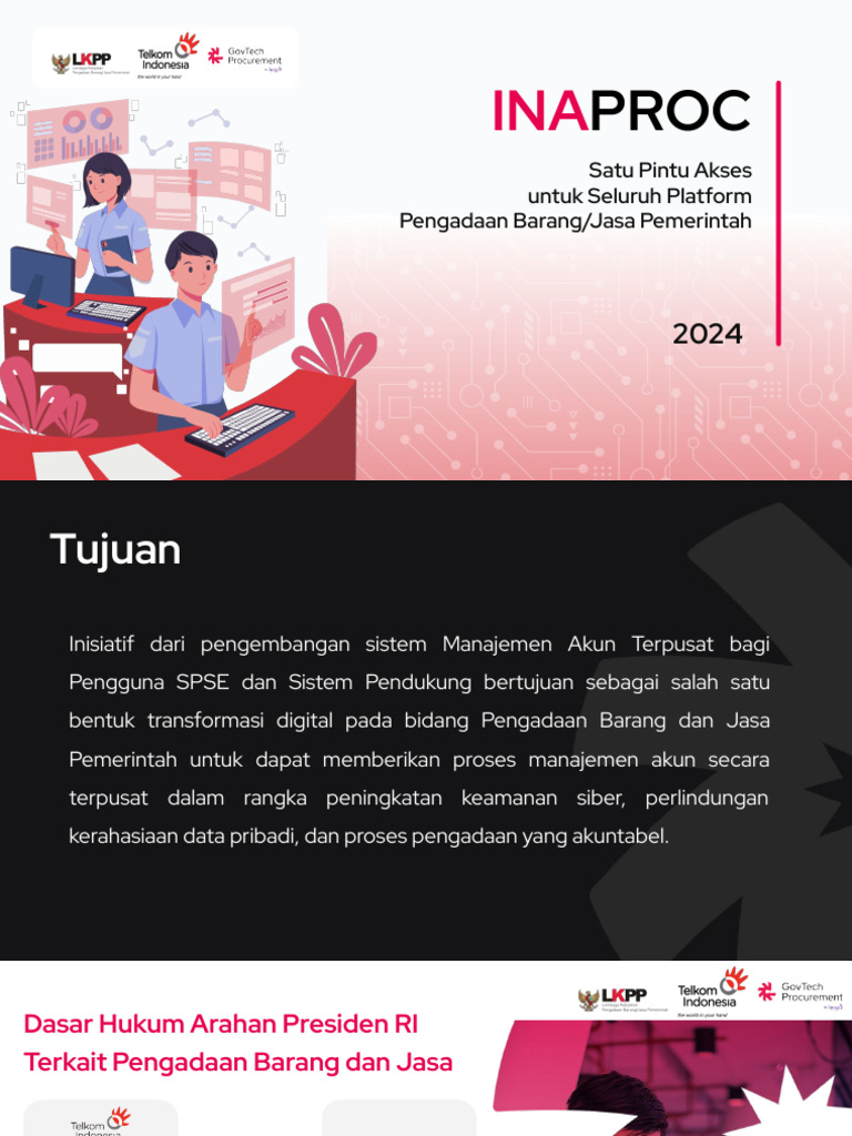 Manual Book - Akun INAPROC | PDF