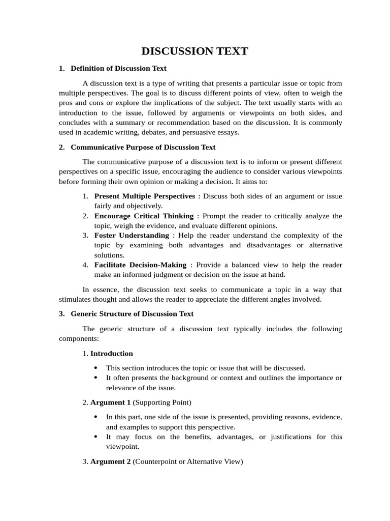 Discussion Text Translate | PDF | Argument | Cognition