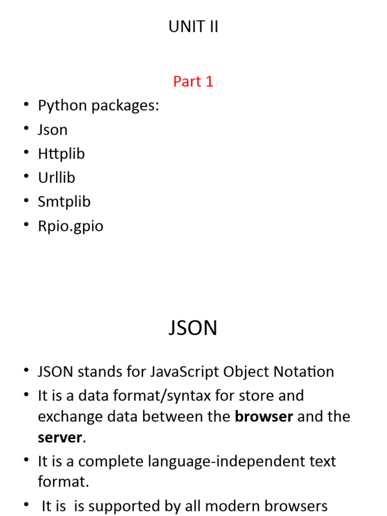 647827678-IOT-UNIT-2-part-1 | PDF | Json | Xml